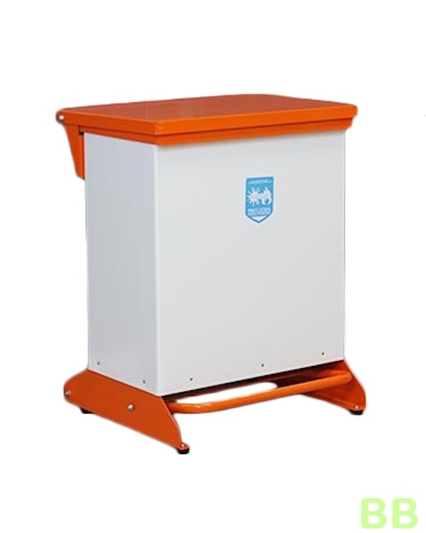 42Ltr Fire Retardant Clinical Waste Pedal Bin