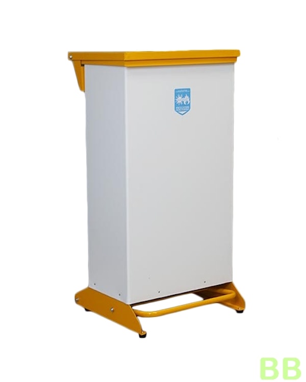 80Ltr Fire Retardant Clinical Waste Pedal Bin