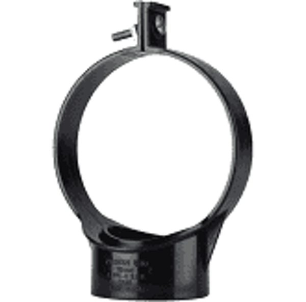 Solvent Weld Soil Strap Boss 50mm Black